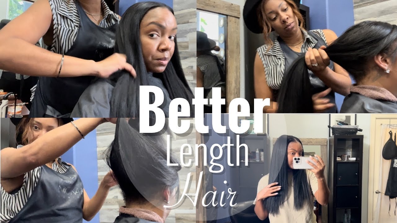 Quick Tape In Install for natural HEAT TRAINED HAIR!!|Ft. Better Length ...