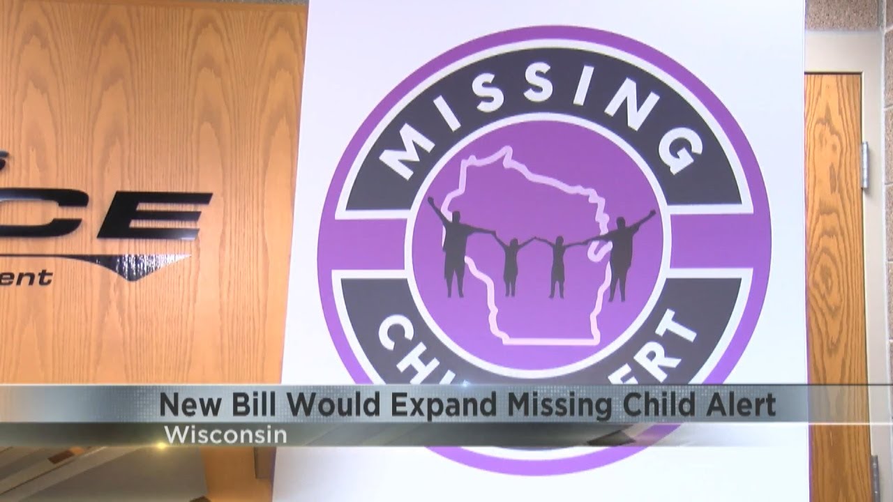 Bipartisan bill would expand Missing Child Alert in Wisconsin - YouTube