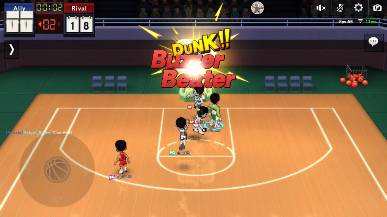 Slam Dunk Mobile Gameplay Hanagata - YouTube