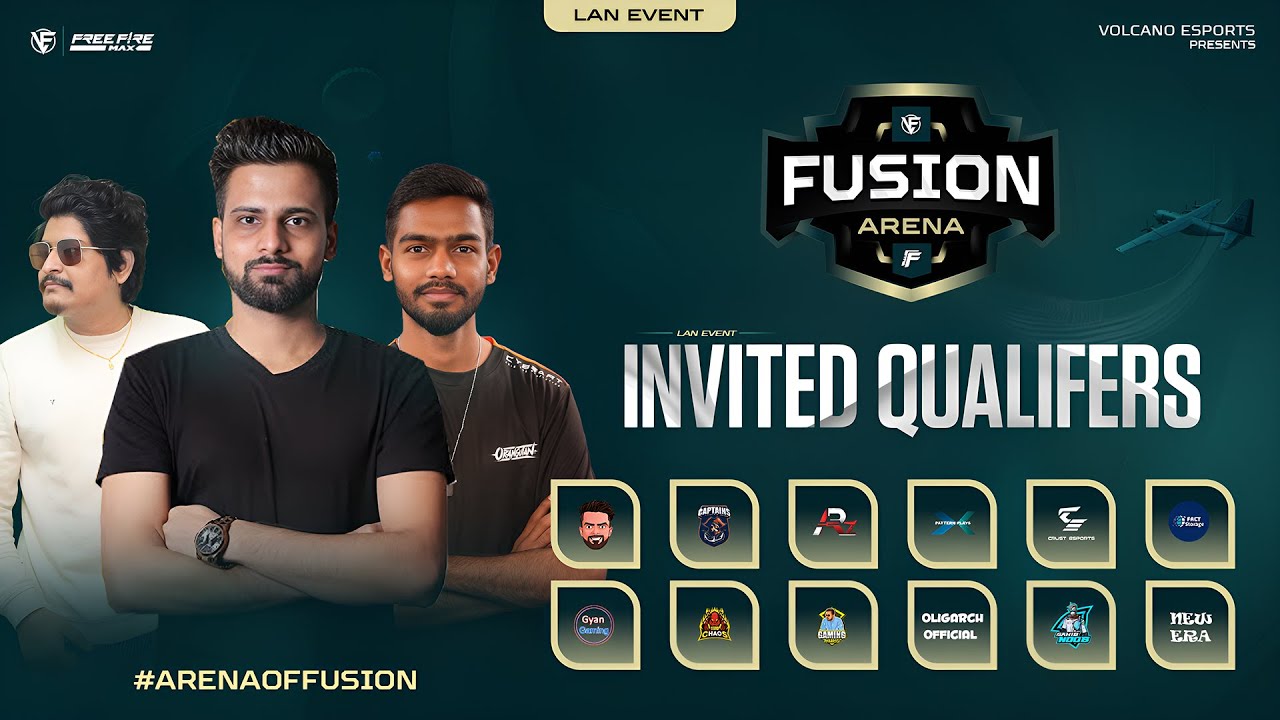 Fusion Arena | Lan Invited Free Fire Max Ft. @GyanGaming @NonstopGaming ...