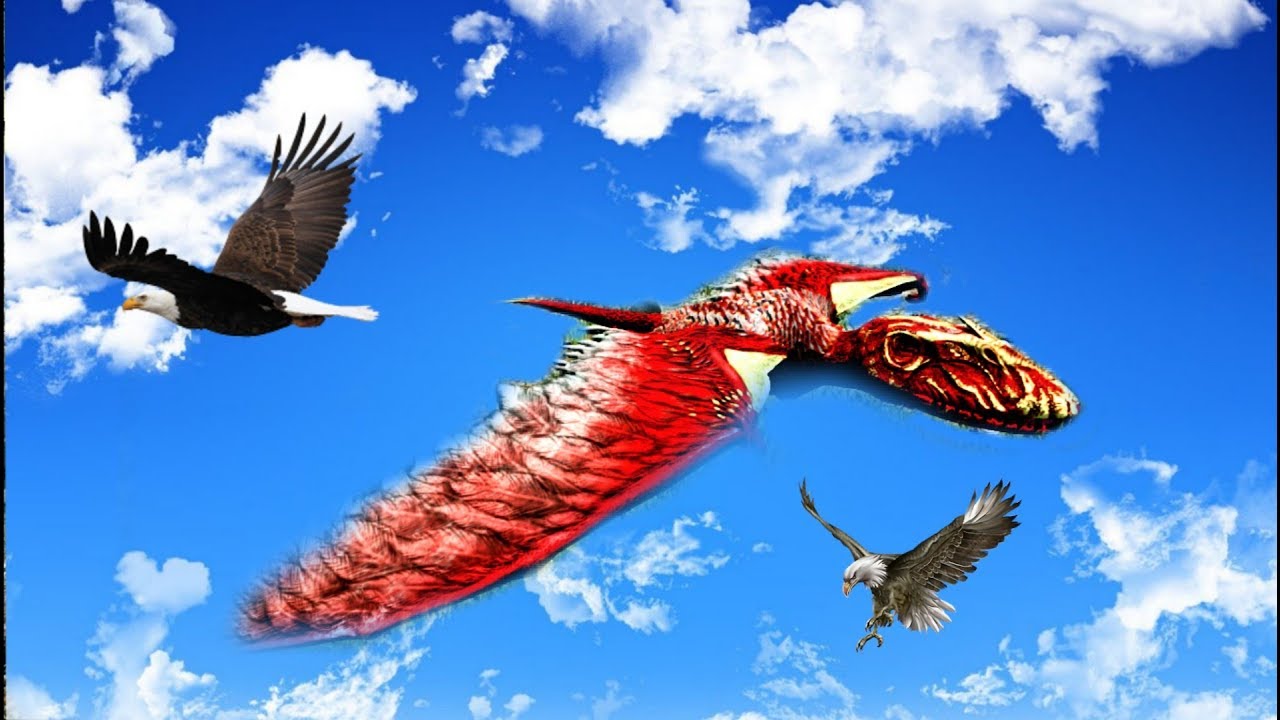 O CASAL DE DIMORFODONTE PROTEGENDO SEU NINHO-ARK SURVIVAL EVOLVED - YouTube