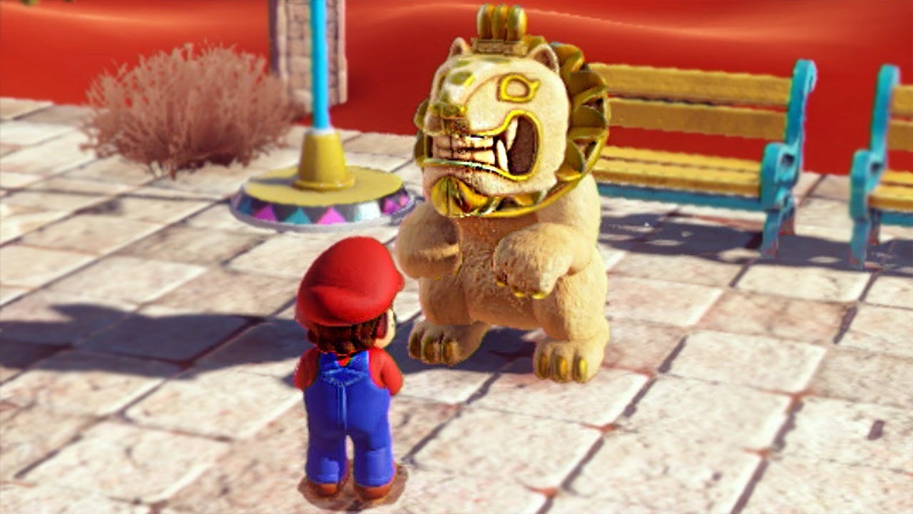 Mario Gets An Awesome Mount to Ride In Super Mario Odyssey - YouTube