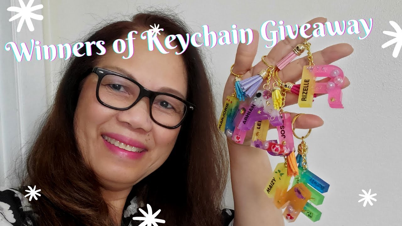 Winners of Keychain Giveaway - YouTube