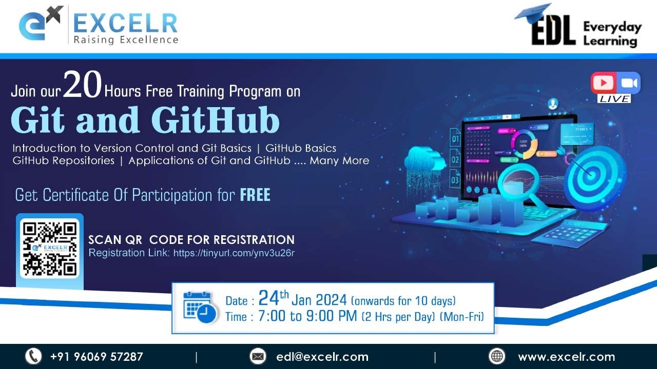 Git and GitHub | EDL | Day 4 - YouTube