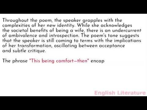 Summary and analysis of "I'm Wife—I've Finished That—" by Emily ...