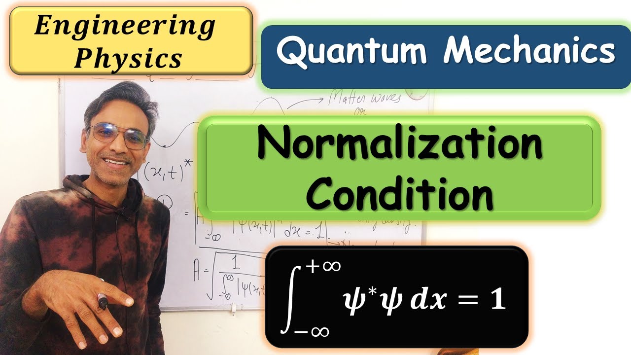 Normalization Condition, Quantum Mechanics for Engineering Physics and ...