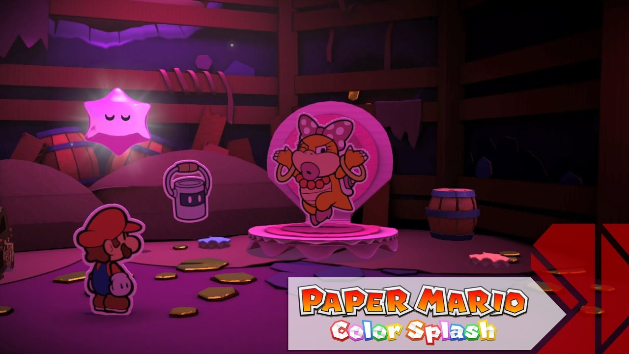 Paper Mario Color Splash - Episode 35 Wendy et la Boussole maudite ...