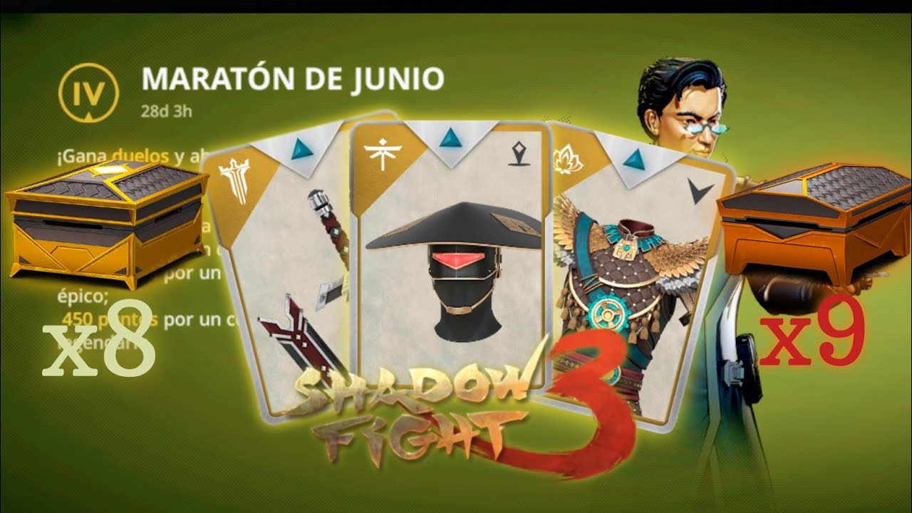 SHADOW FIGHT 3 EN ESPAÑOL "MARATÓN DE JUNIO" Completada. - YouTube