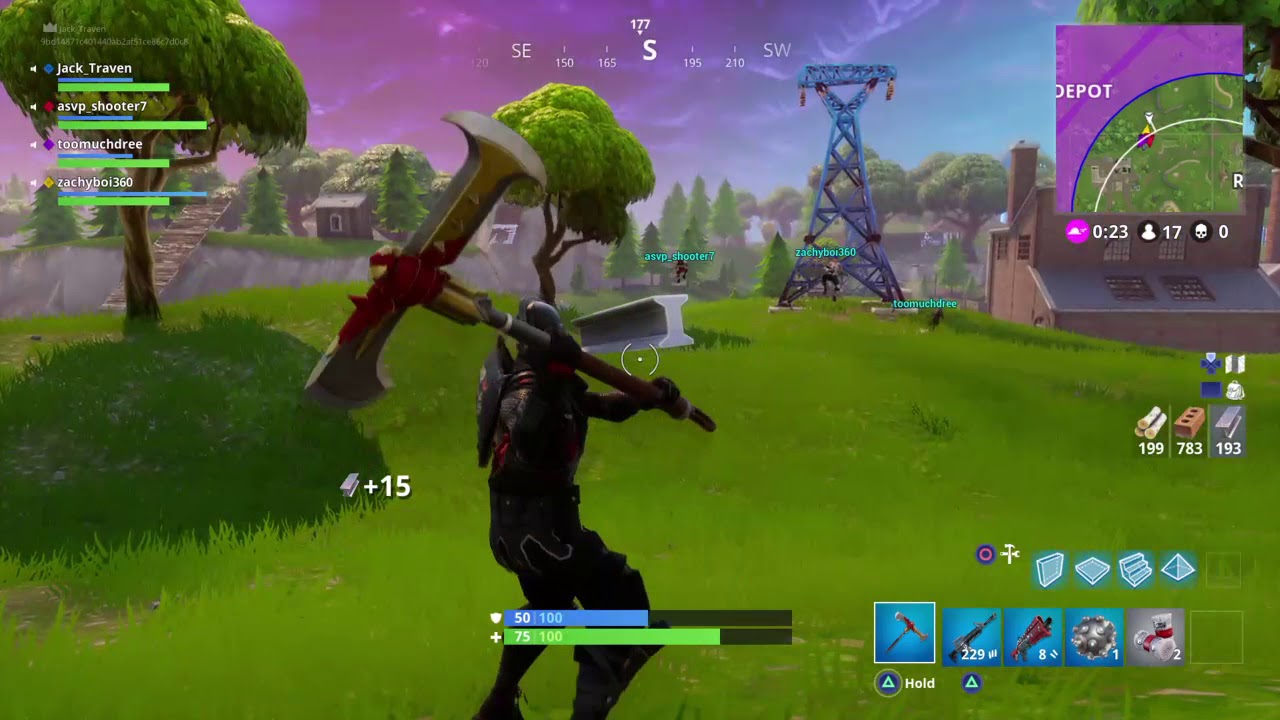 Fortnite Battle Royale Dark Knight Hides Behind Supply Drop Victory ...