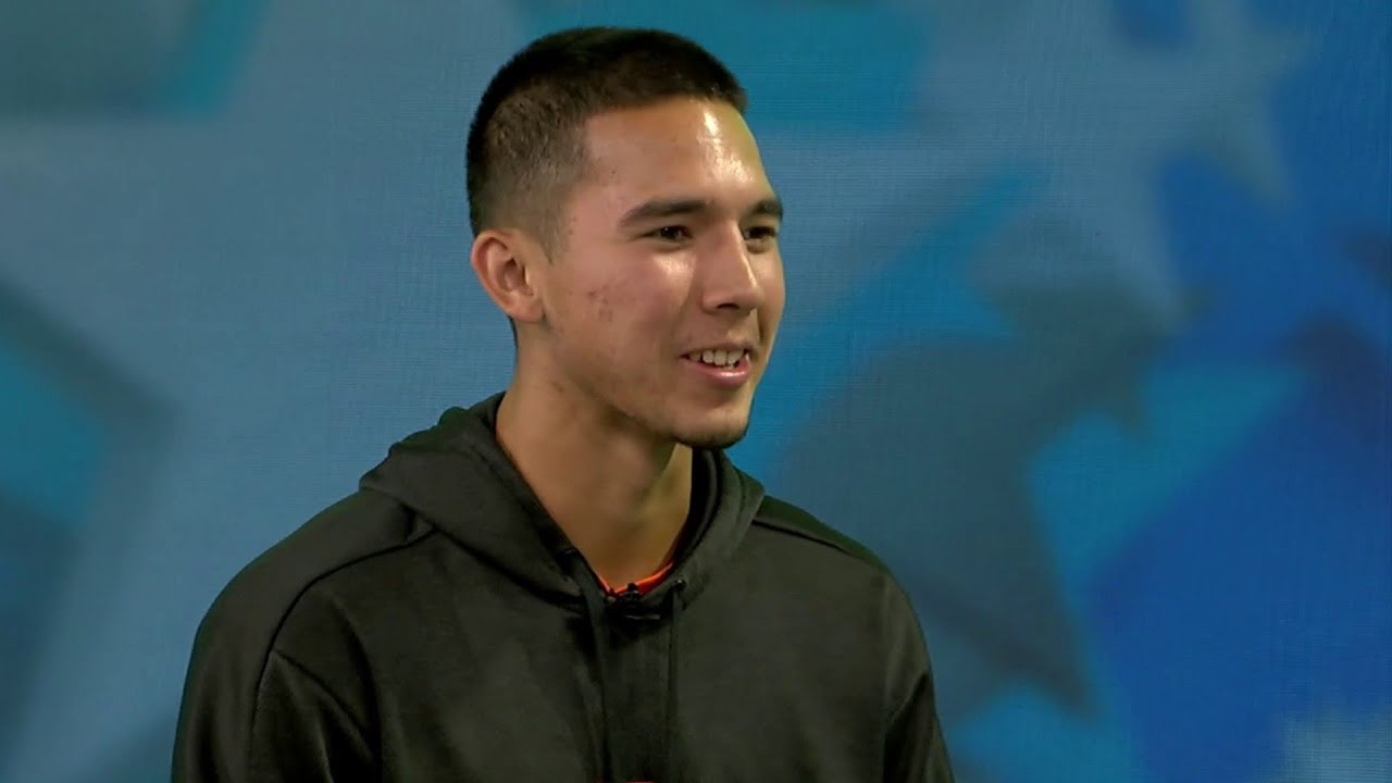 John Abate honored as All-Star Athlete - YouTube