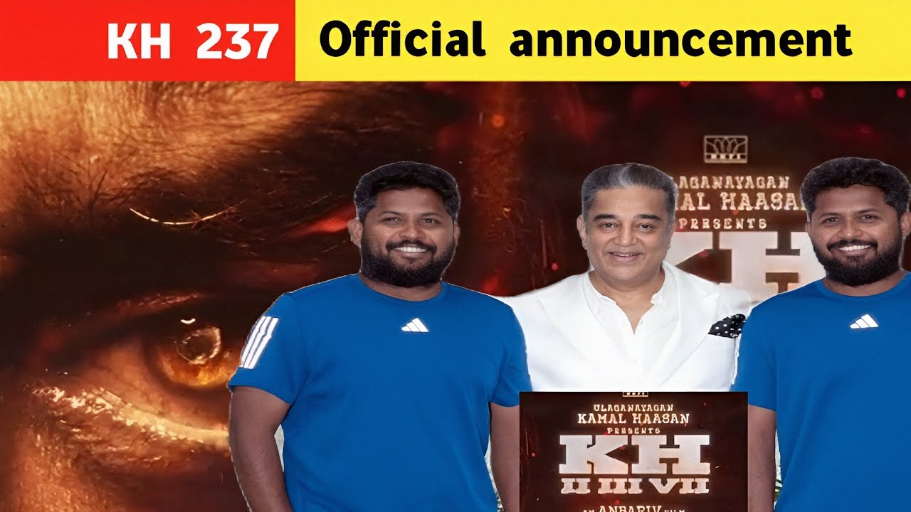 🔥 KH 237 movie official announcement | KH 237 | guru plex - YouTube