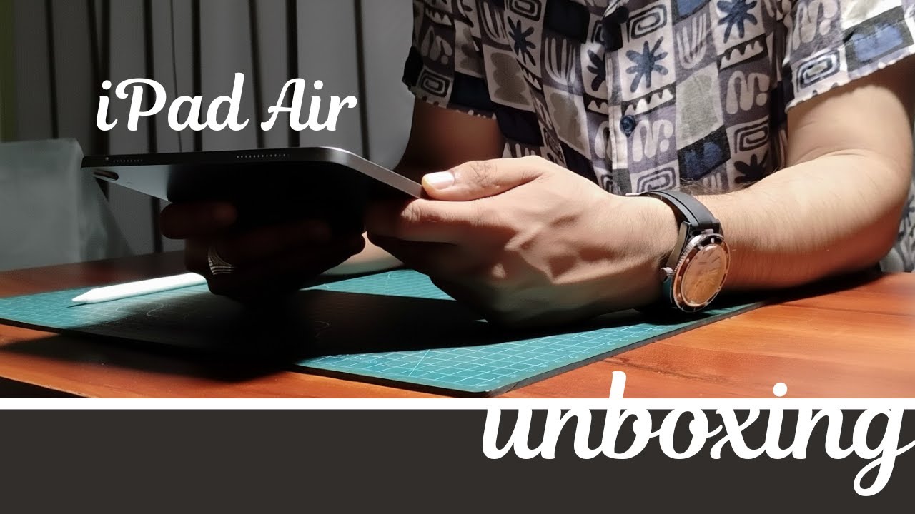 Apple iPad Air 11" (M3) Unboxing & Overview || Pencil Pro + ESR ...
