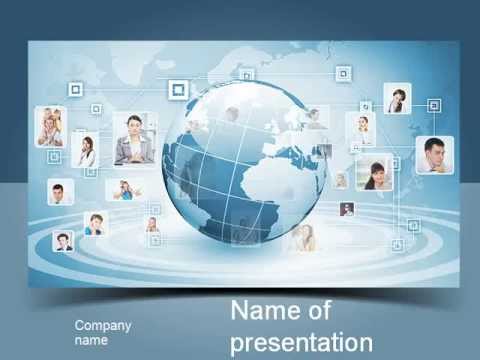 Business Networking PowerPoint Template - YouTube