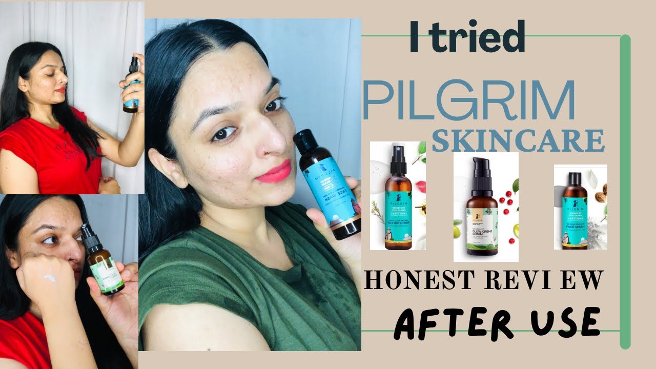 Pilgrim skincare products//honest review after use //seemanjali - YouTube