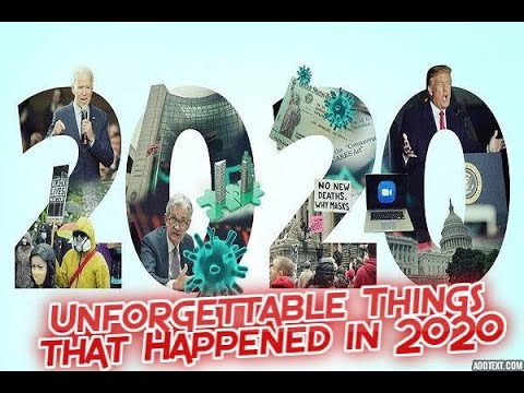 Top 10 unforgettable things that happened in the 2020 to 2021 - YouTube
