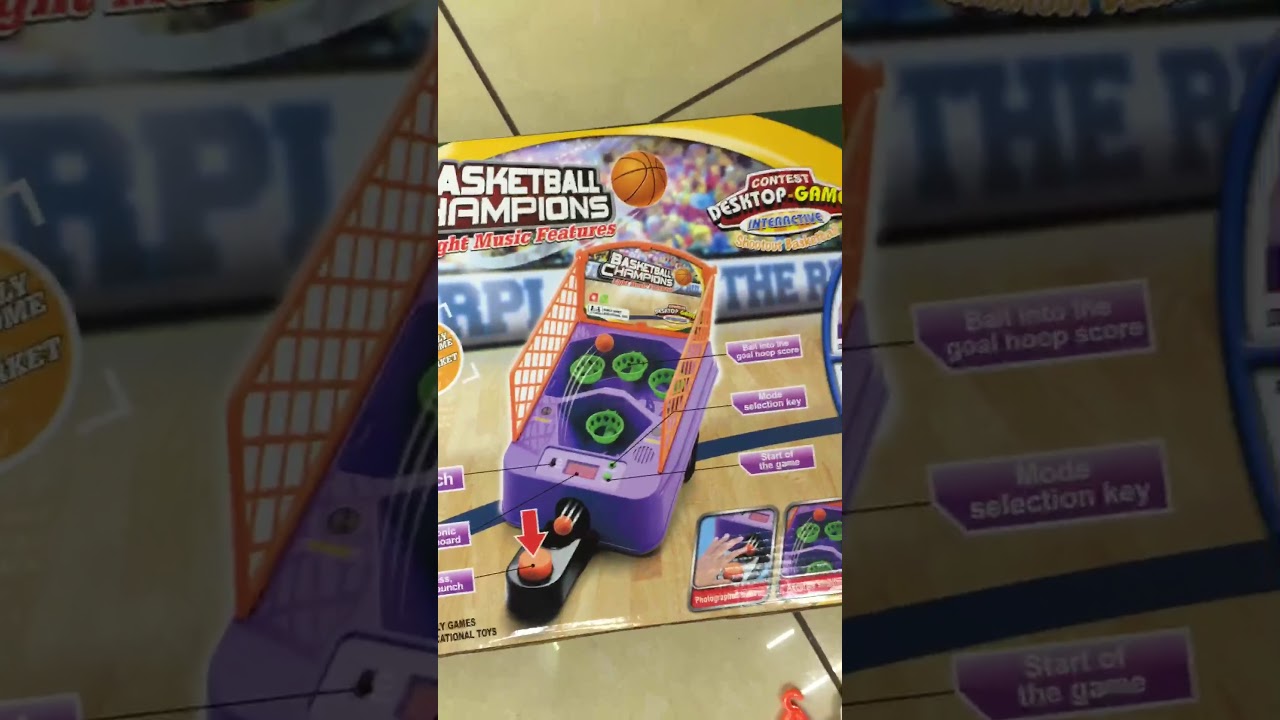 Joc mini baschet pentru copii https://JucariiPentruTine.com - YouTube