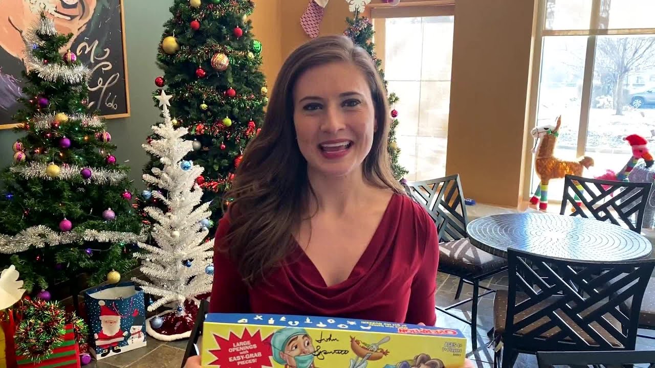 Reporter Update: Amy Wadas - Children's Home Gift Giving - YouTube