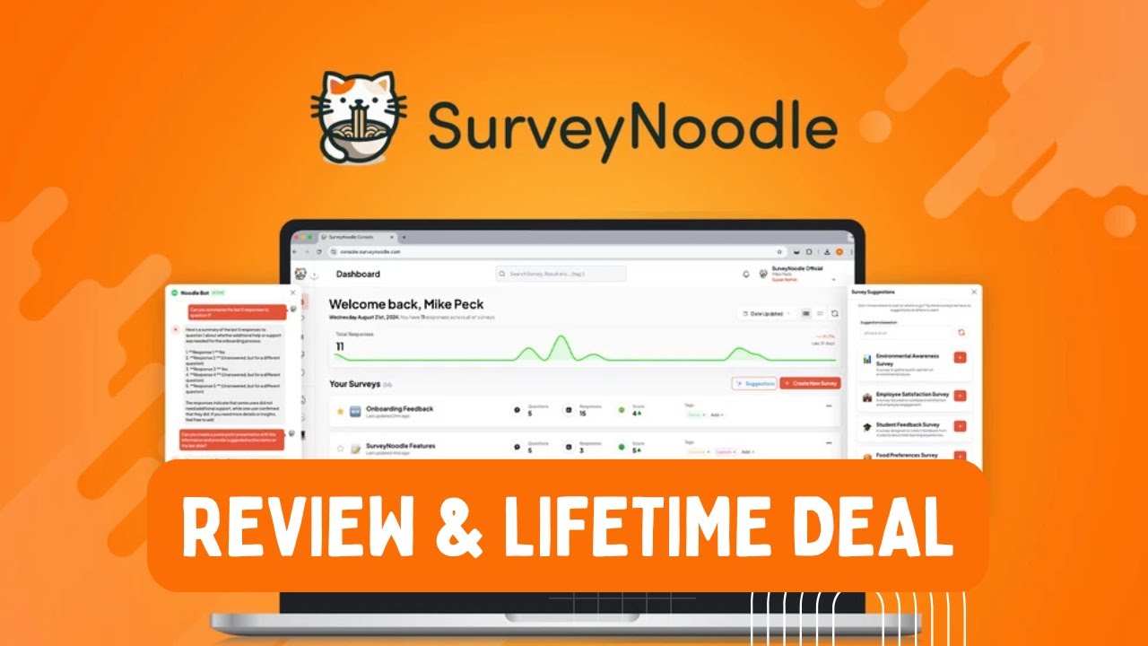 SurveyNoodle Review & Lifetime Deal | Unlock Intelligent Customer ...