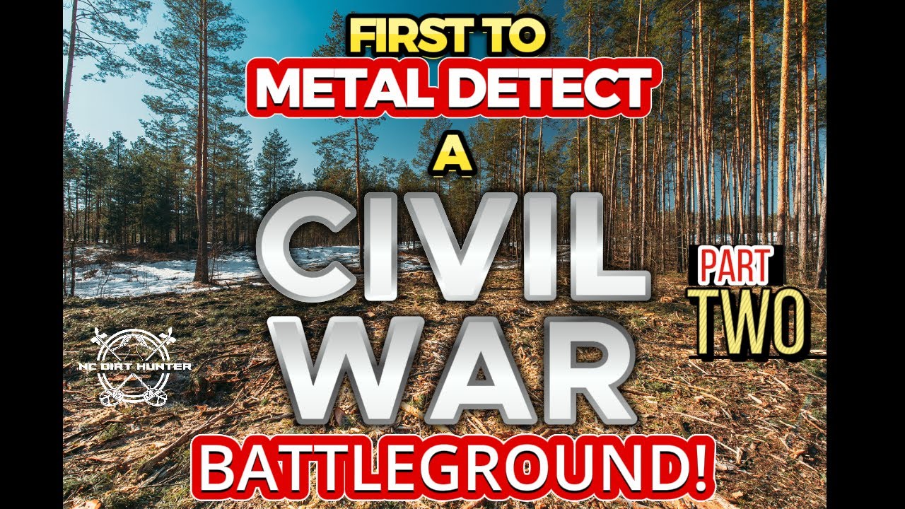 First to Metal Detect a Civil War Battleground, Mind blowing finds ...