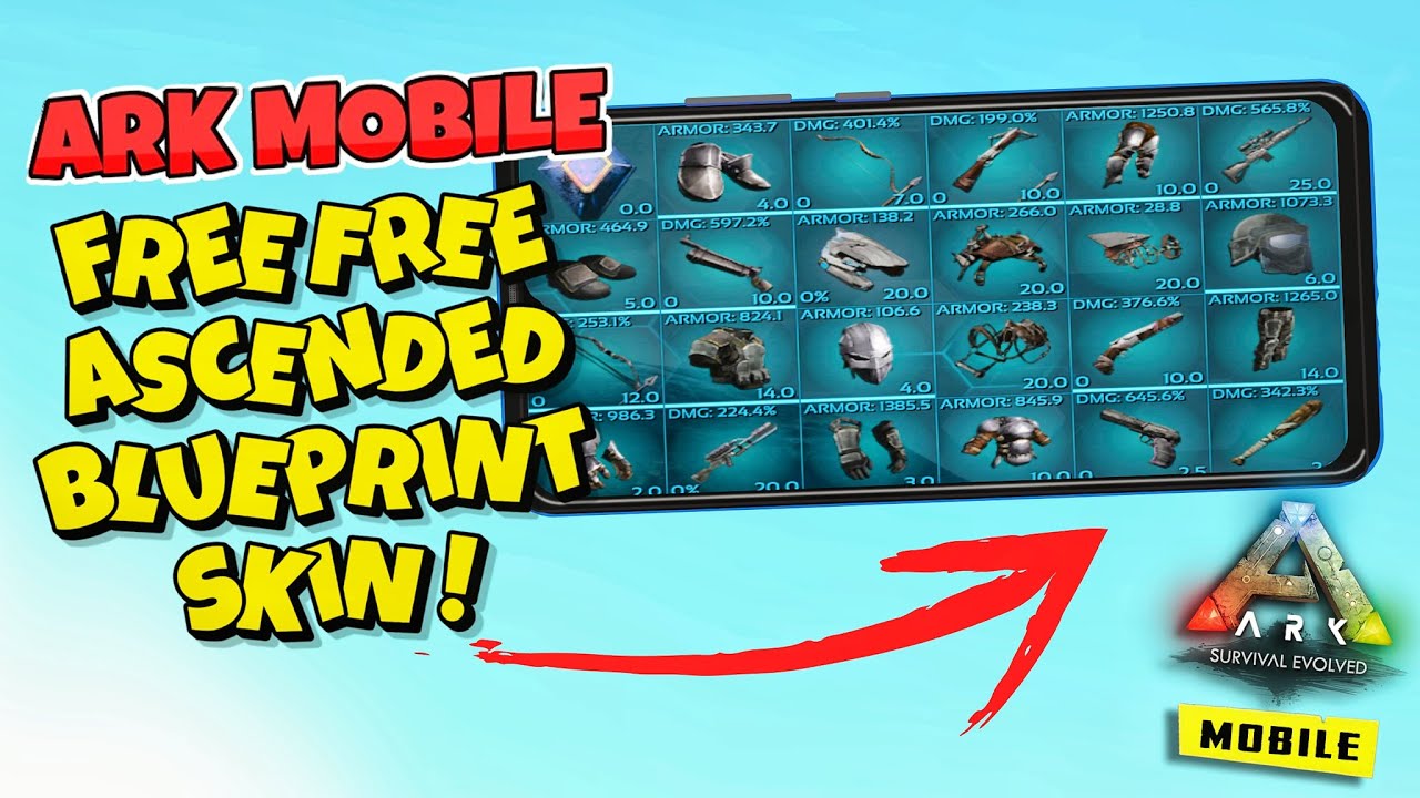 How To Get Free Ascended Weapons Blueprint, Skins, Armor, Guns In ARK ...