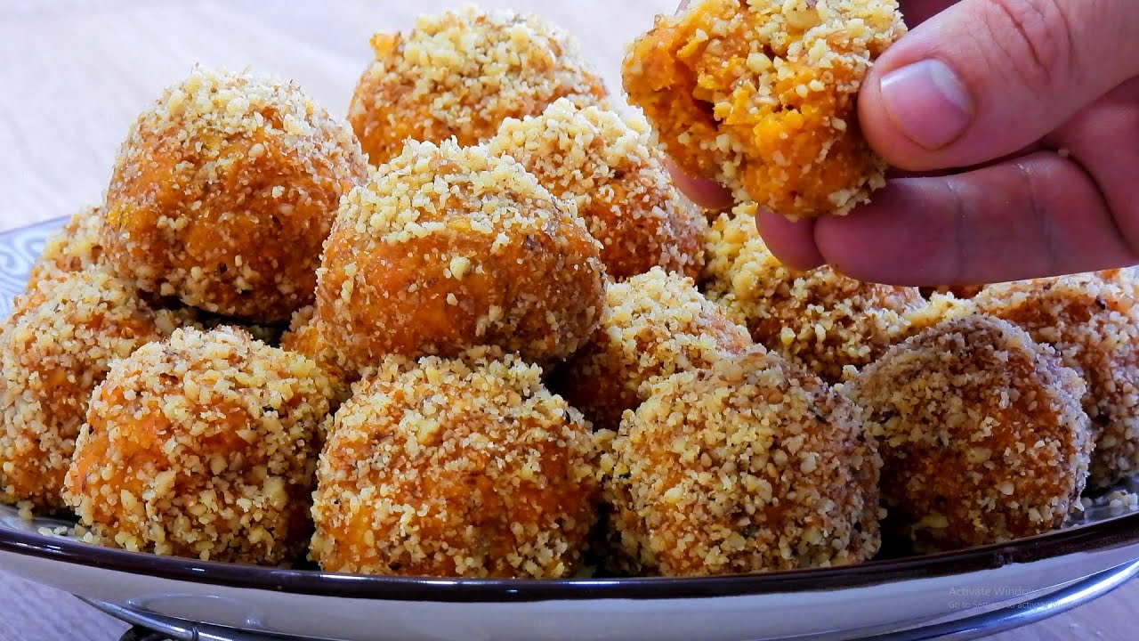 Slatke Posne Kuglice od Šargarepe - Slatki Zalogaji sa Šargarepom koji ...