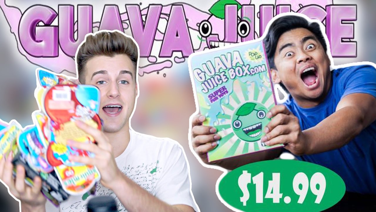 Reacting To The Guava Juice Toy Box! - YouTube