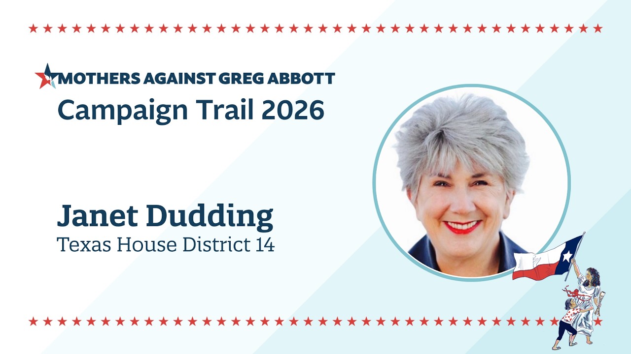 Janet Dudding Texas House District 14 - YouTube