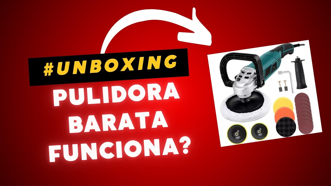 La Mejor Pulidora Barata de Mercado Libre? ¡Unboxing y Primera ...