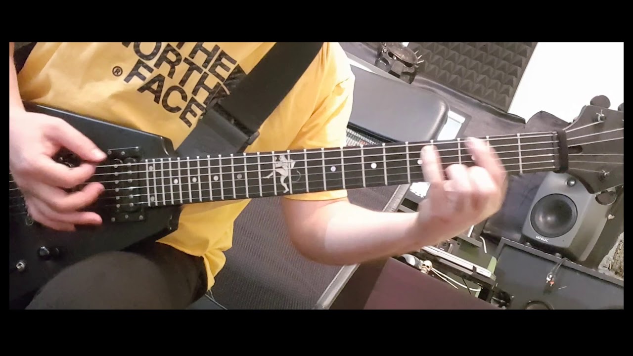 Rammstein - Du Hast Guitar Lesson with tab - YouTube