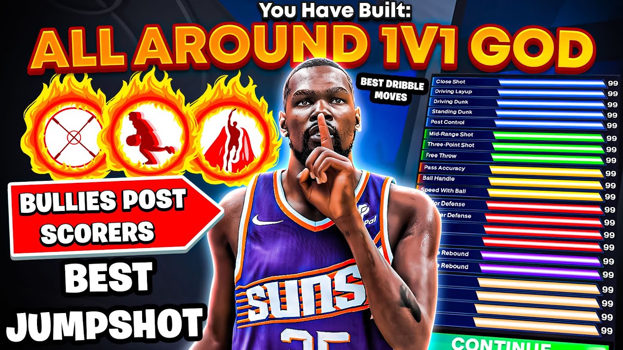GAME BREAKING BEST BUILDS are DEMIGODS in NBA 2K25 *INSANE* ALL AROUND ...