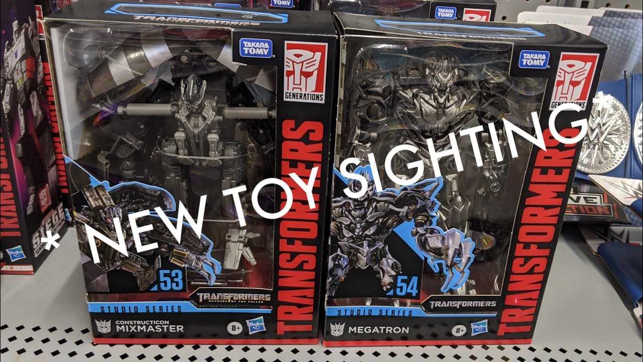 Transformers Studio Series MIXMASTER (#53) AND MEGATRON (#54) Voyager ...