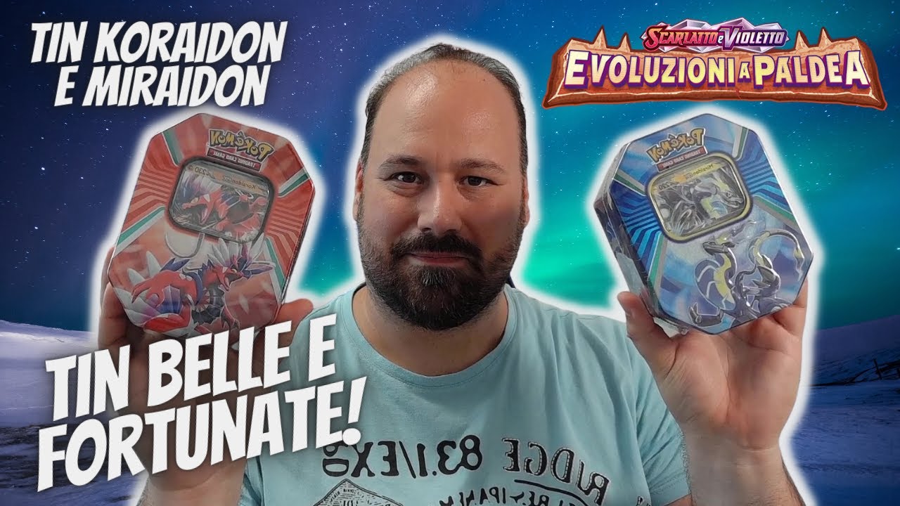 RITORNA LA FORTUNA! Apro le tin di KORAIDON e MIRAIDON (Tin Estate 2023 ...