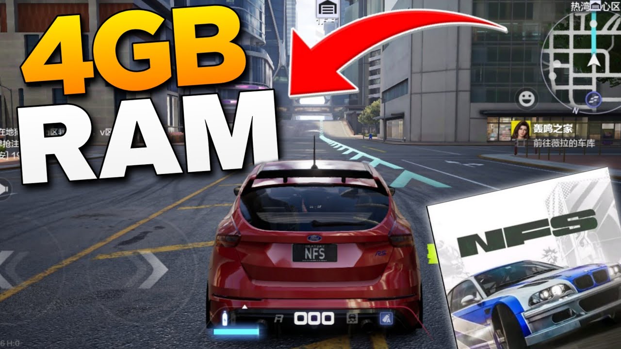 INCRÍVEL!!! NEED FOR SPEED MOBILE RODANDO COM 4GB DE RAM - YouTube