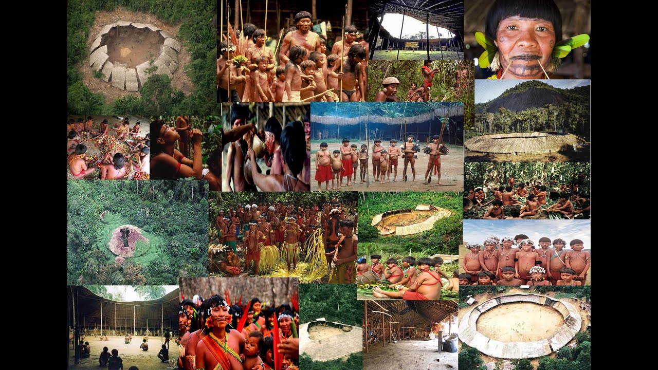 La vivienda Colectiva de los Yanomami - YouTube