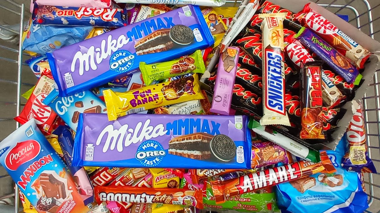 Mega Issue! Candy and Sweets 🤯!Shopping a lot of candy NEW MILKA OREO ...