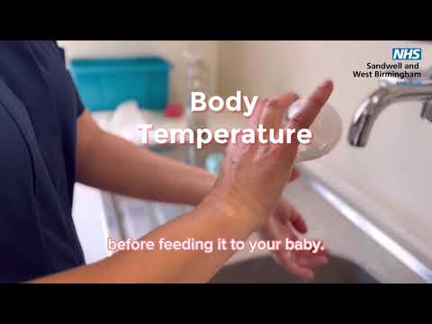 How to make up a bottle of formula milk for your baby | Infant Feeding Team