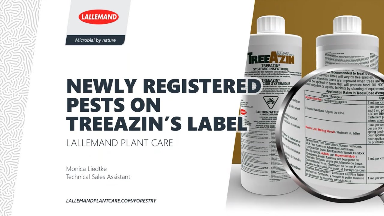 Overview of New TreeAzin Pests - YouTube