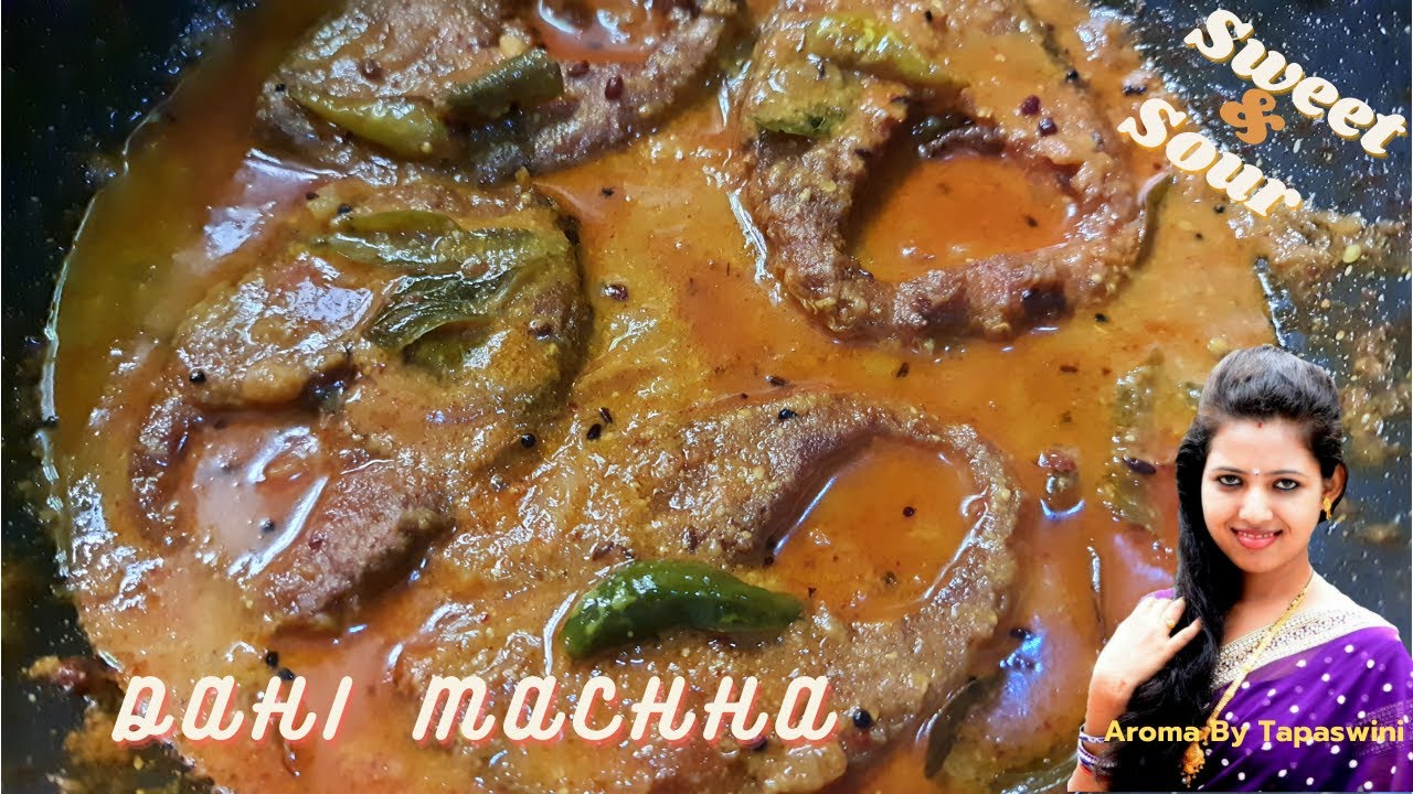 Dahi Machha Recipe in Odia with subtitle I Dahi Machli Recipe I Dahi ...