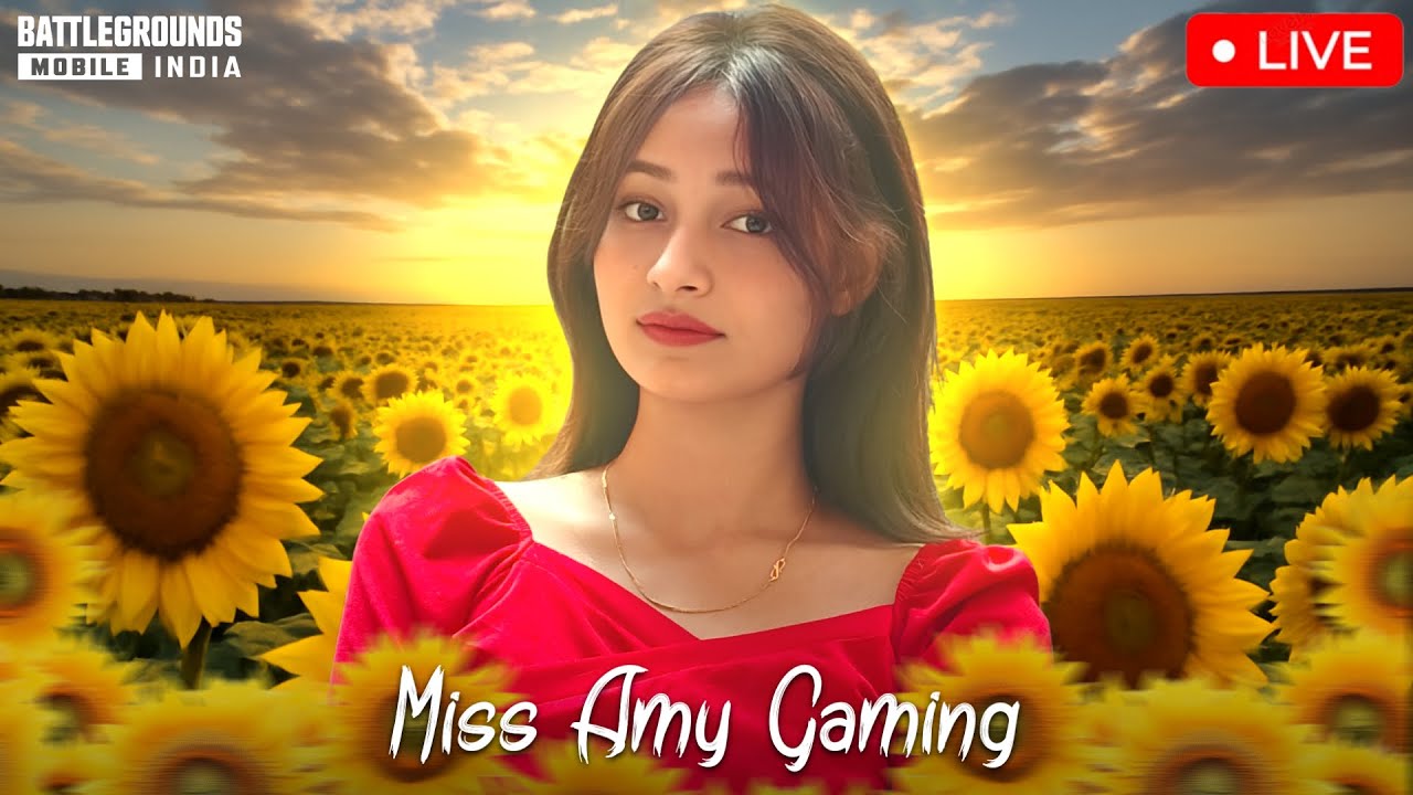 AMY IS LIVE | MISS AMY GAMING | GIRL GAMER | BGMI - YouTube