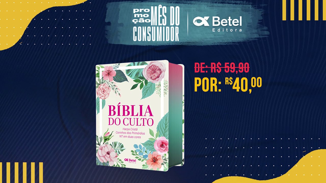 EDITORA BETEL: PROMOÇÃO DE BÍBLIAS - YouTube
