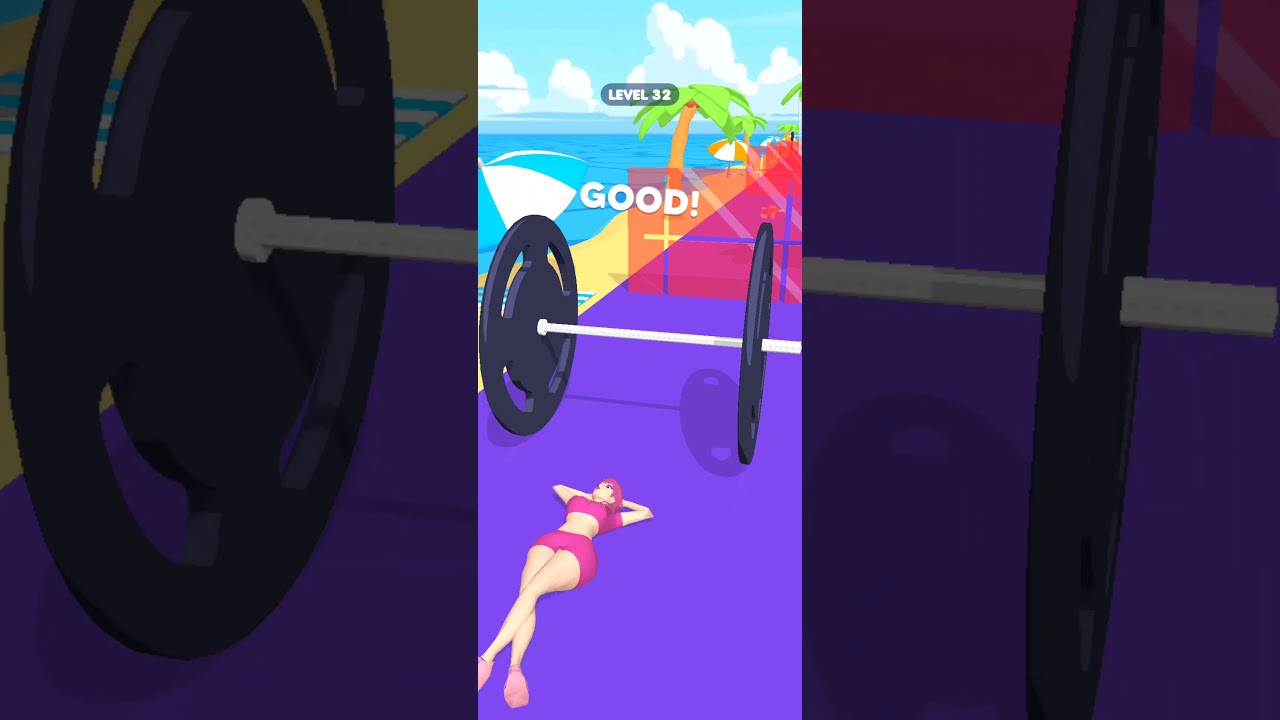 Barbell girl game play #iGameplay(1) - YouTube