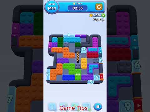 Color Block Jam level 1414 Solution Walkthroug