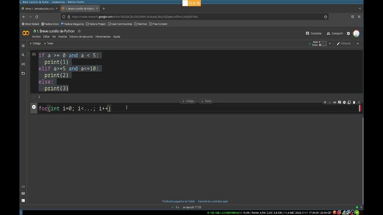 Redes Neuronales 1 1 Repaso Python Youtube