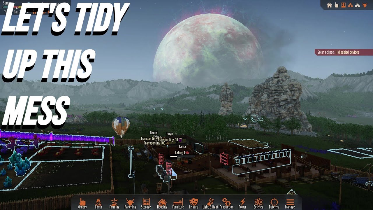 Let's Tidy Up This Mess - Stranded: Alien Dawn - E10 - YouTube