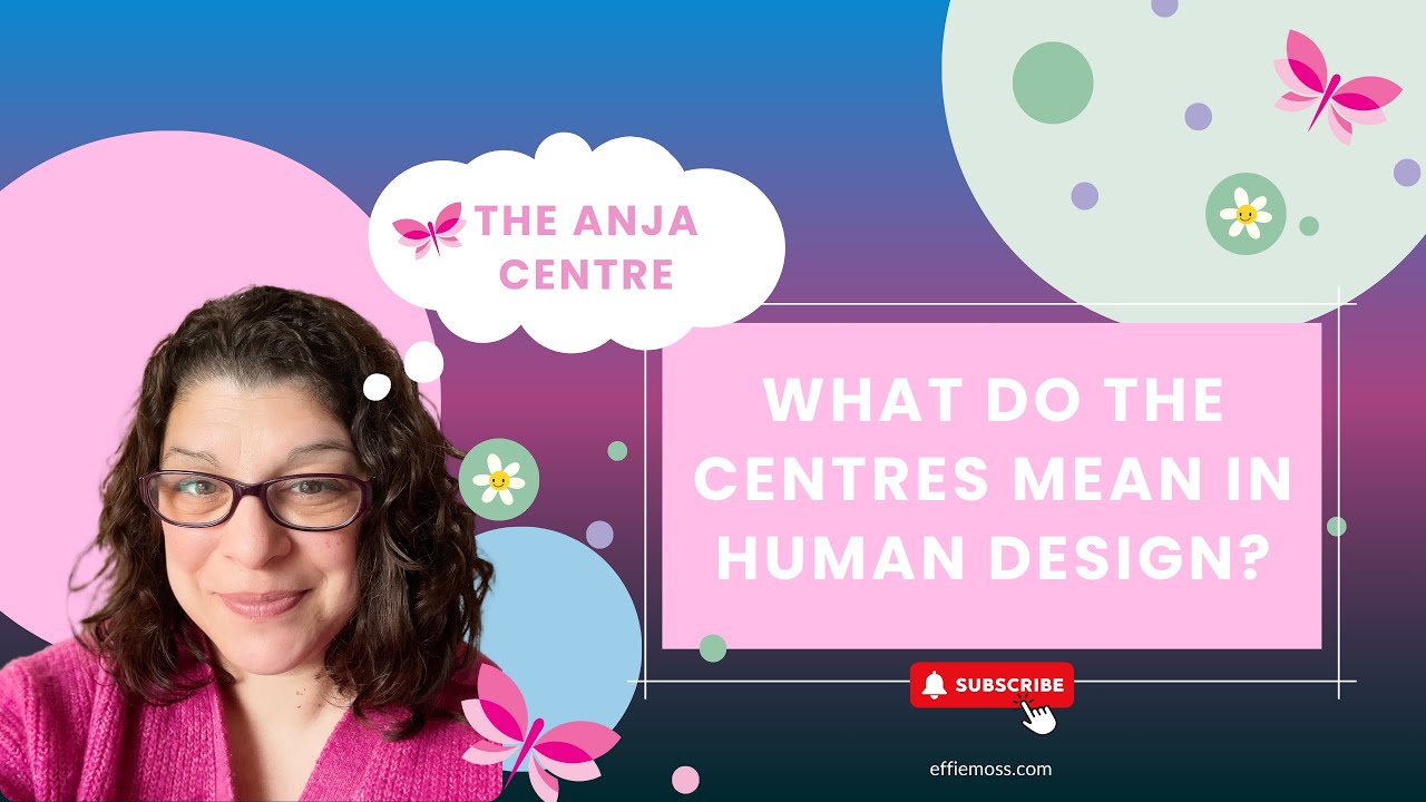 What does the Anja Center mean in Human Design? - YouTube
