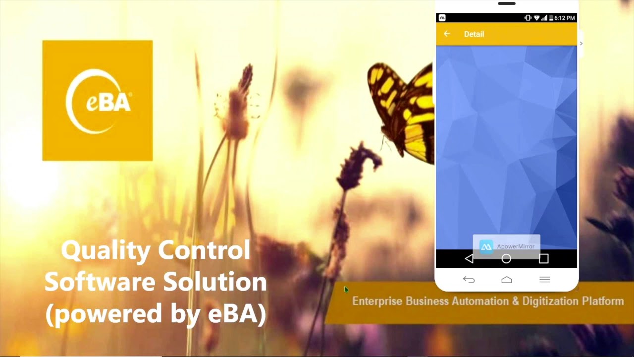 eBA (mobile application): Quality Control Software Solution powered by ...