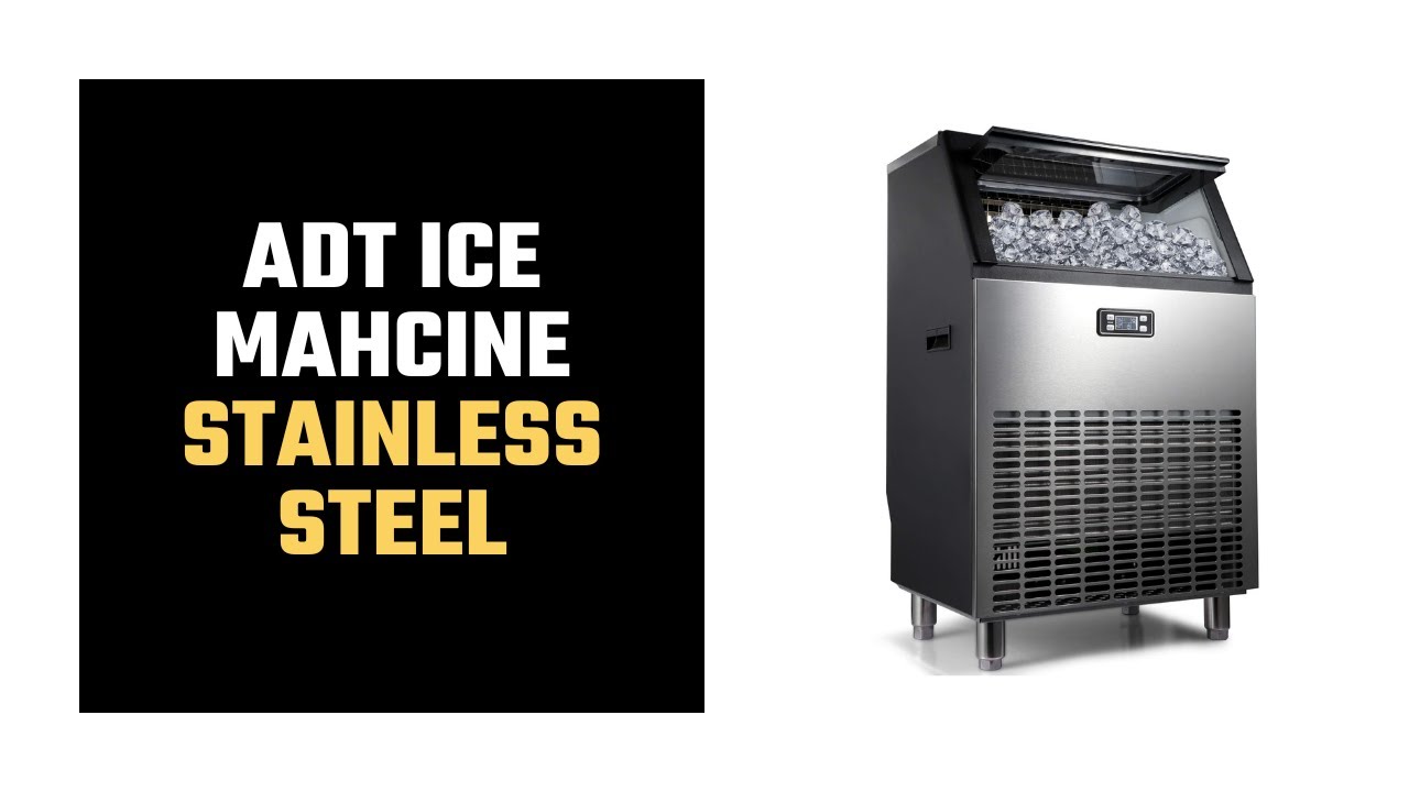 ADT Ice Mahcine Stainless Steel Under Counter Freestanding Commercial ...