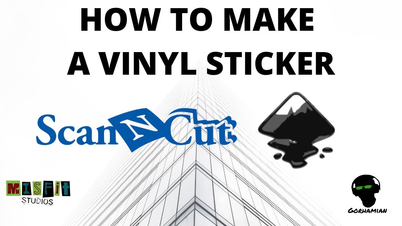 How to make a sticker in Inkscape and Brother Canvas Workspace! - YouTube