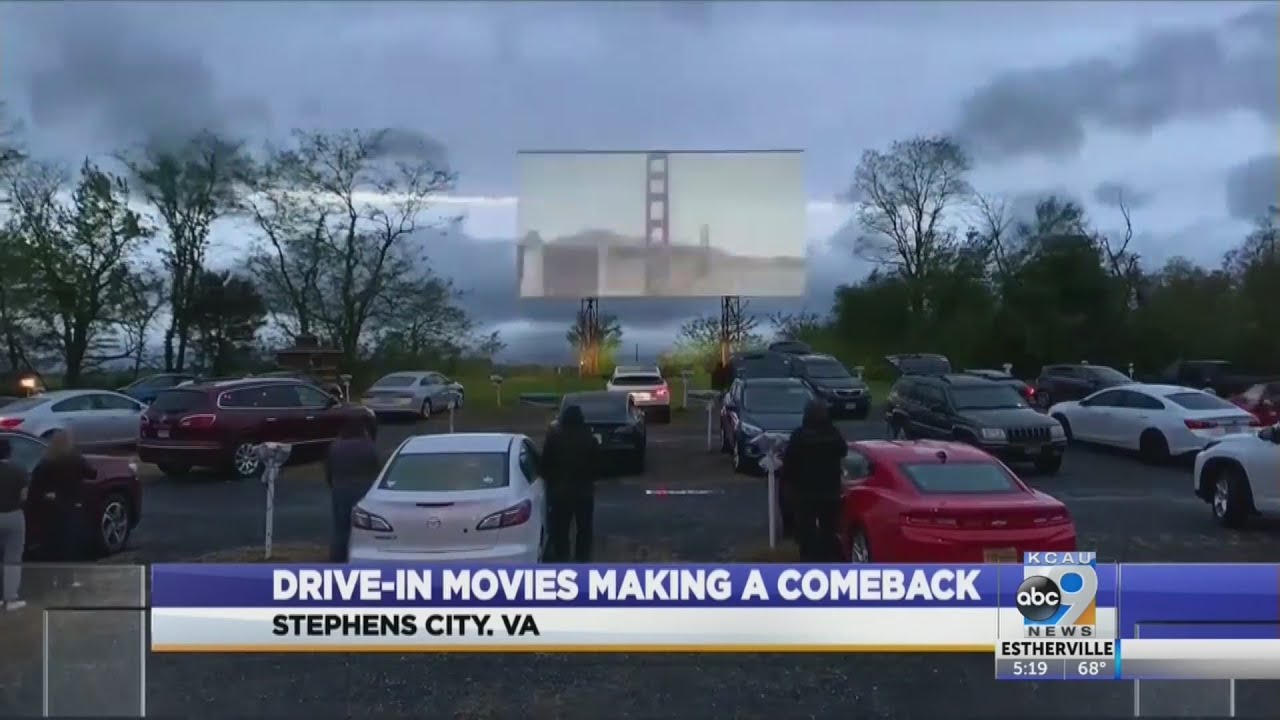 Drive-in movies making a comeback - YouTube