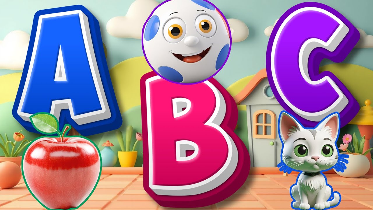 A for Apple | A B C Fun Alphabet Song for Kids | Learn ABC with Music ...